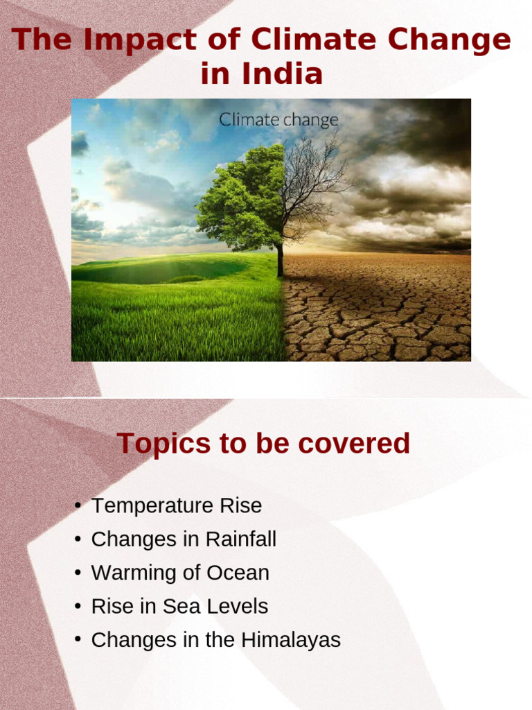 Climate Change Impress Assignment | PDF | Climate Change | Sea Level Rise