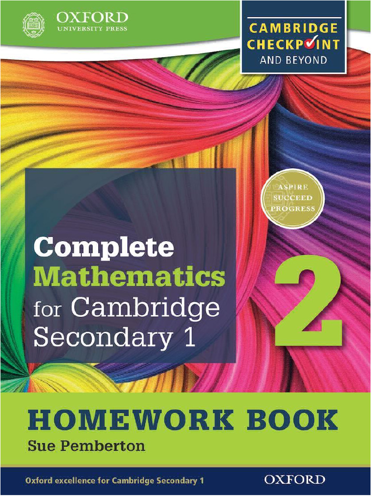 7th Grade(Workbook) Complete Mathematics for Cambridge Secondary 1 ...