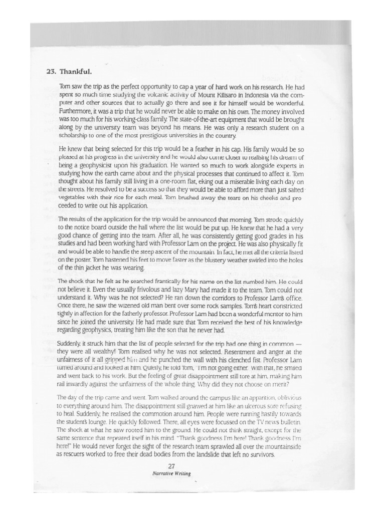 Narrative Page 32 To 35 | PDF