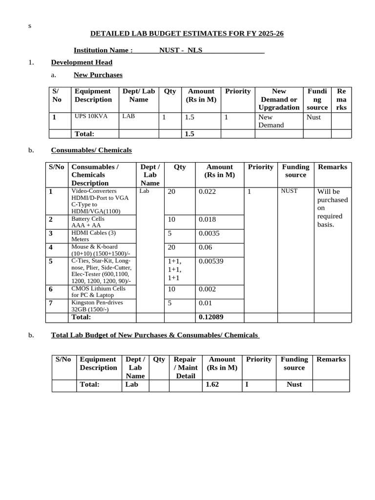 NLS IT Procurement Final Annex-1 | PDF | Galvanic Cells | Electronics
