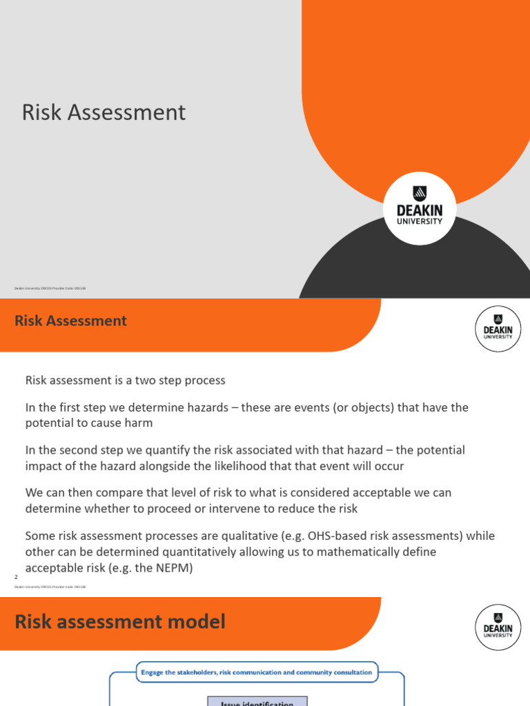 Risk Assessment Process Overview | PDF | Risk | Risk Assessment