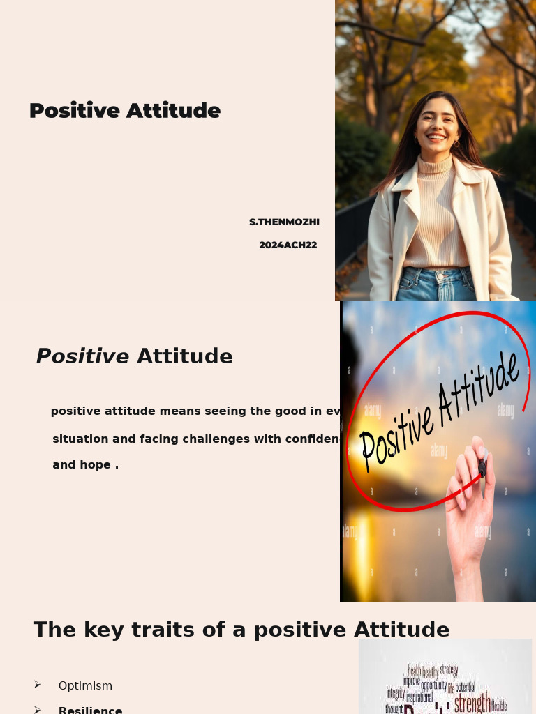 Positive Attitude PPT Ve | PDF