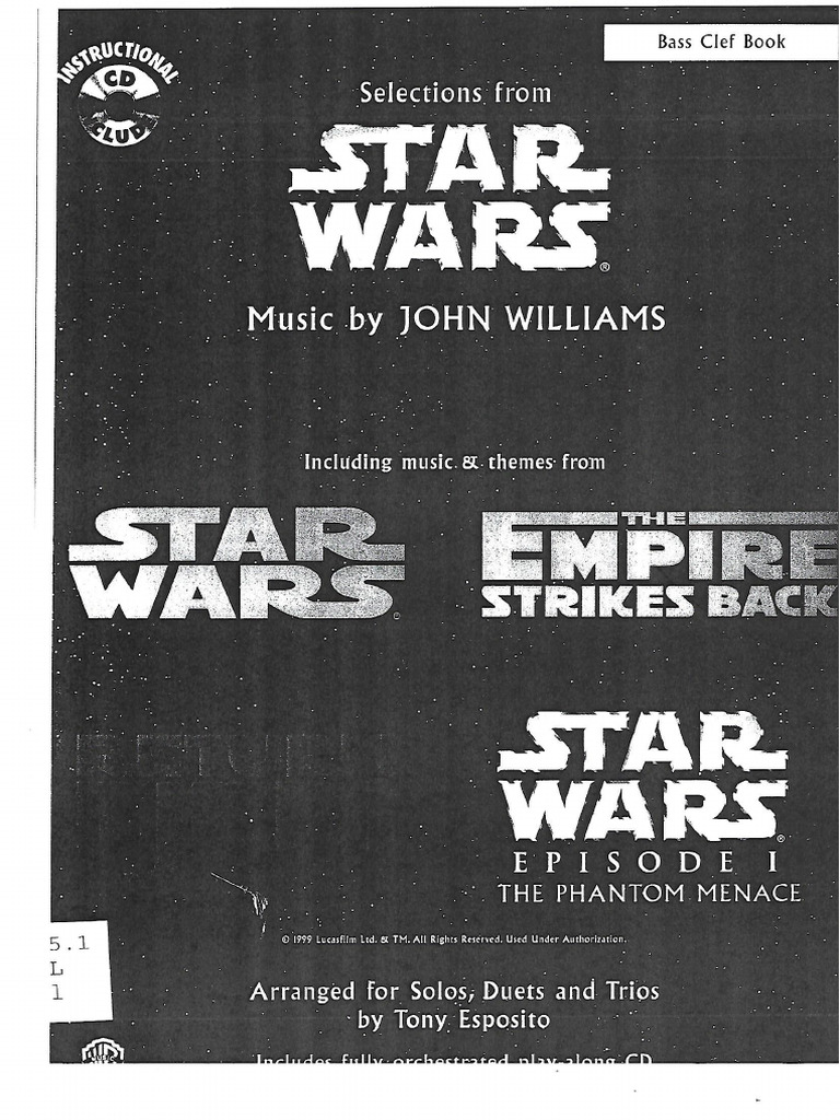 02 Selections From Star Wars | PDF