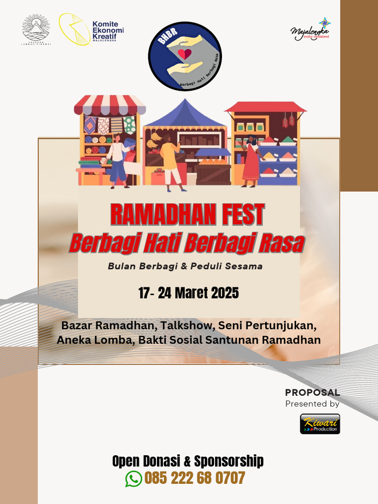 Ramadhan Fest BHBR 2025: Kolaborasi Kreatif | PDF