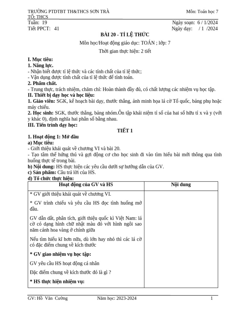 TOÁN 7 HK2-2022-2023 | PDF