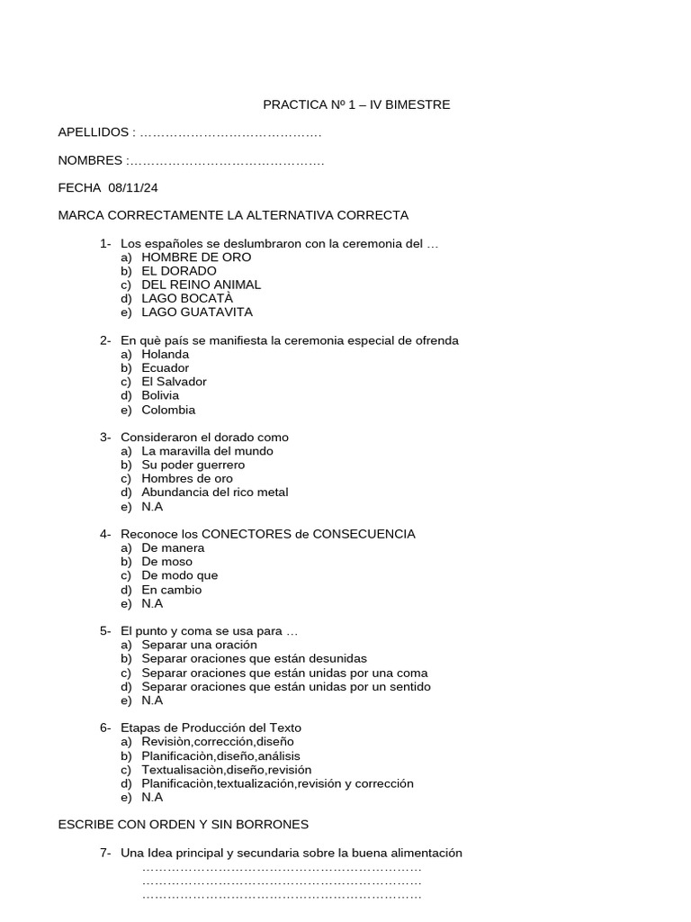 Modelo de Practica N1 | PDF