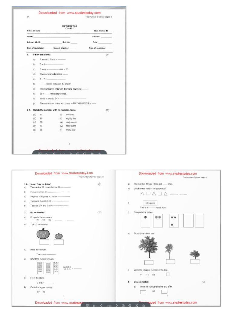 Math-Sample Paper-2 | PDF