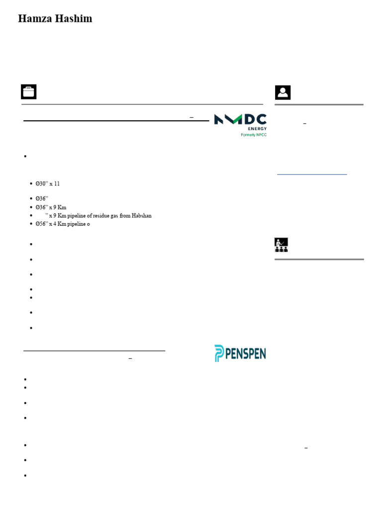 Senior Pipeline Engineer (Onshore) | PDF