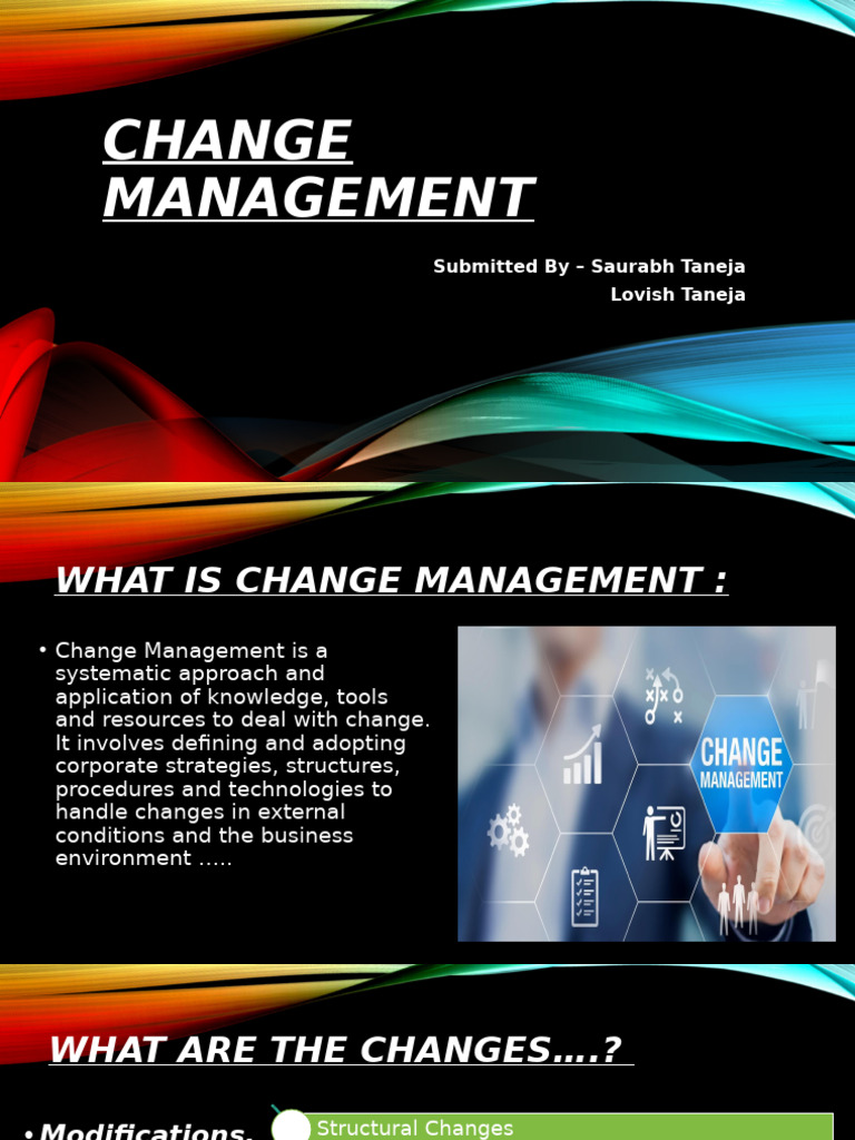 Change Management ST | PDF | Change Management | Human Resources
