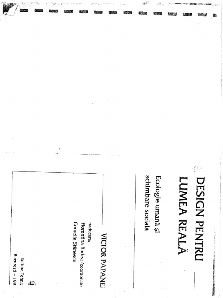 Design Pentru Lumea Reala | PDF