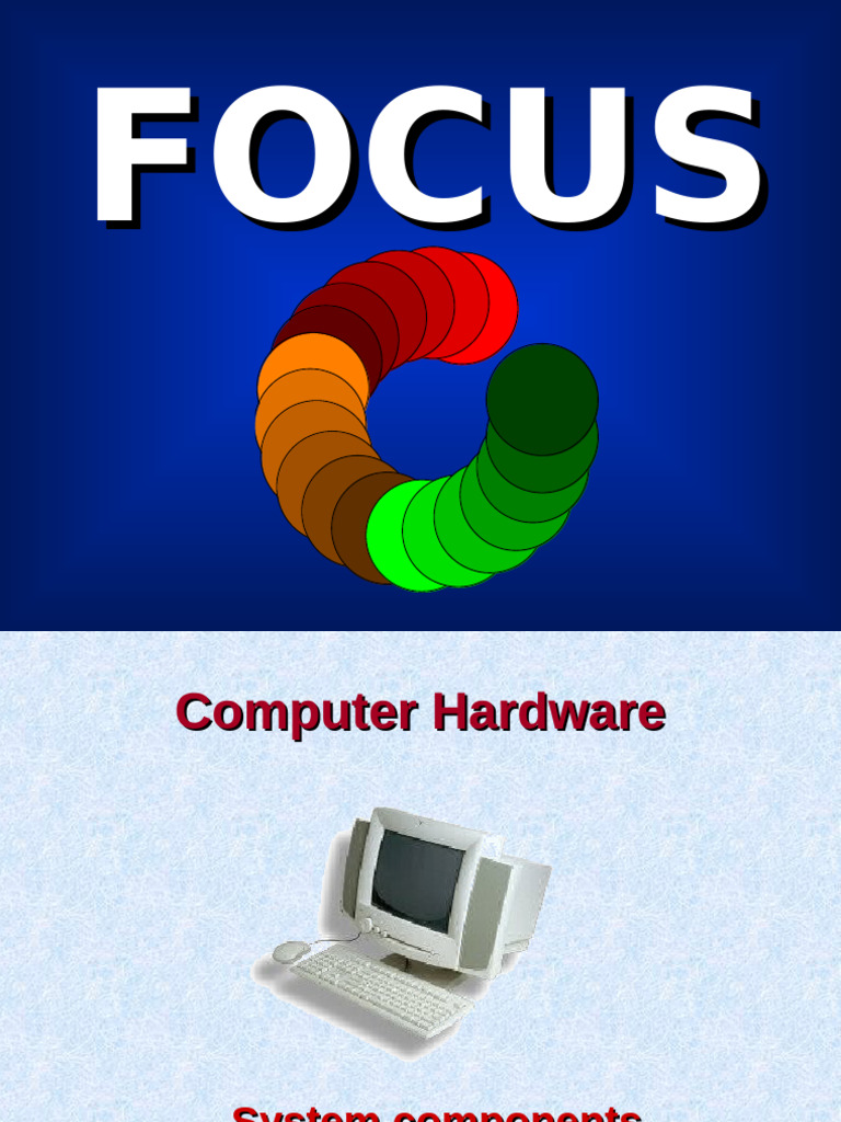 Understanding Computer Hardware Components | PDF | Computer Hardware | Central Processing Unit