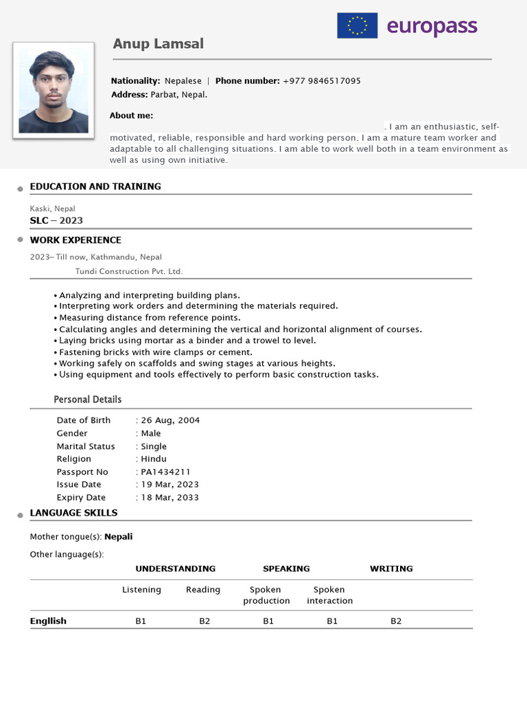 Anup Lamsal (2) - 1 | PDF