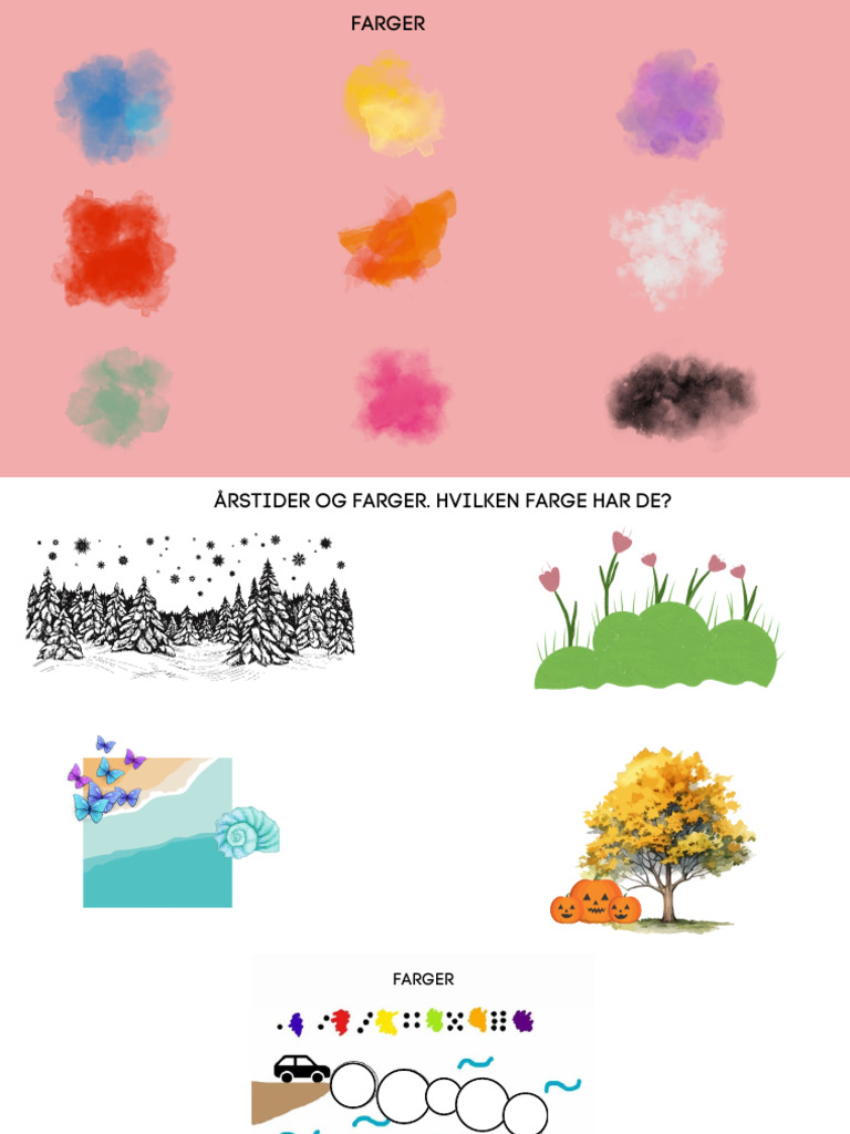 Årstider Og Farger | PDF