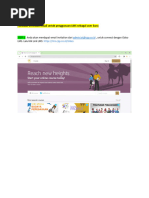 Panduan Penggunaan Web Elearning-Peserta Full | PDF