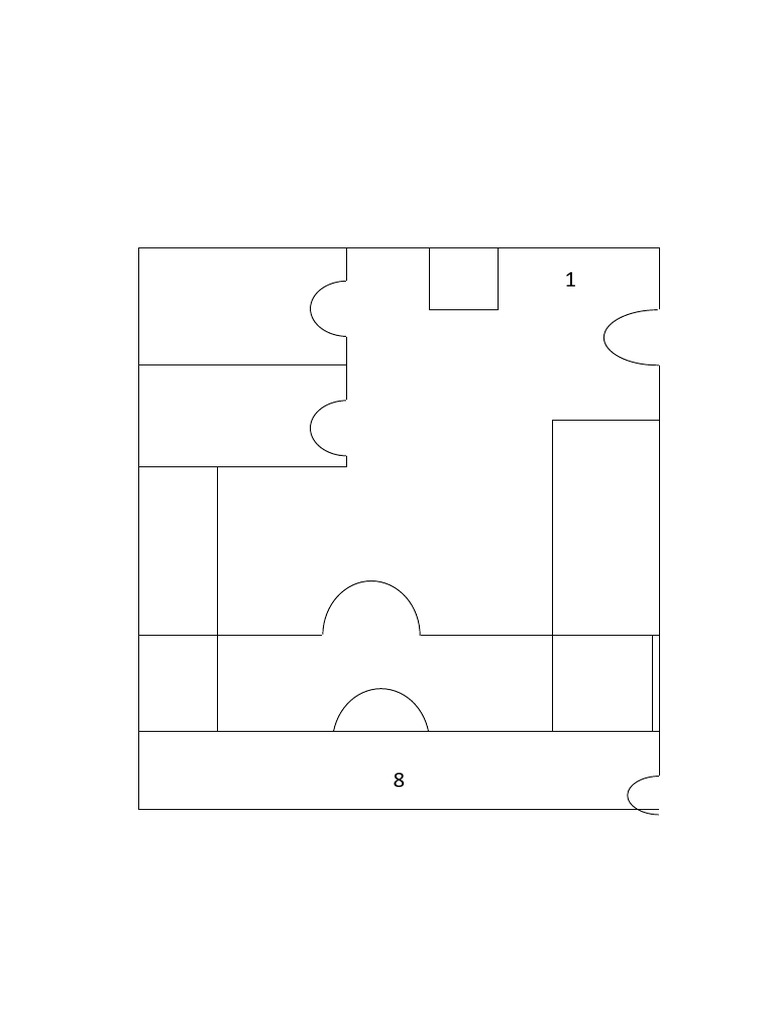 Denah Ruang Instalasi Gizi | PDF