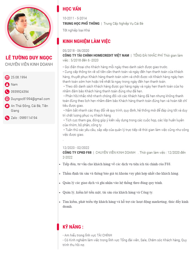 Le Tuong Duy Ngoc Topcv.vn 280822.184537 | PDF