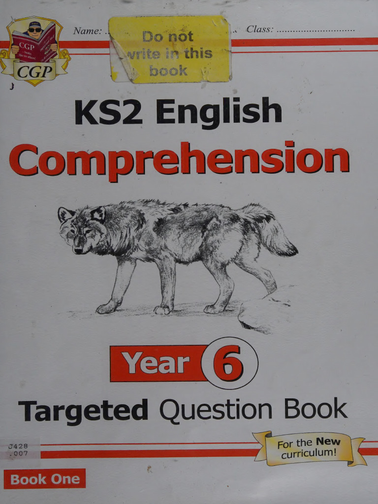 KS2 Reading Comprehension CGP Publishing House | PDF