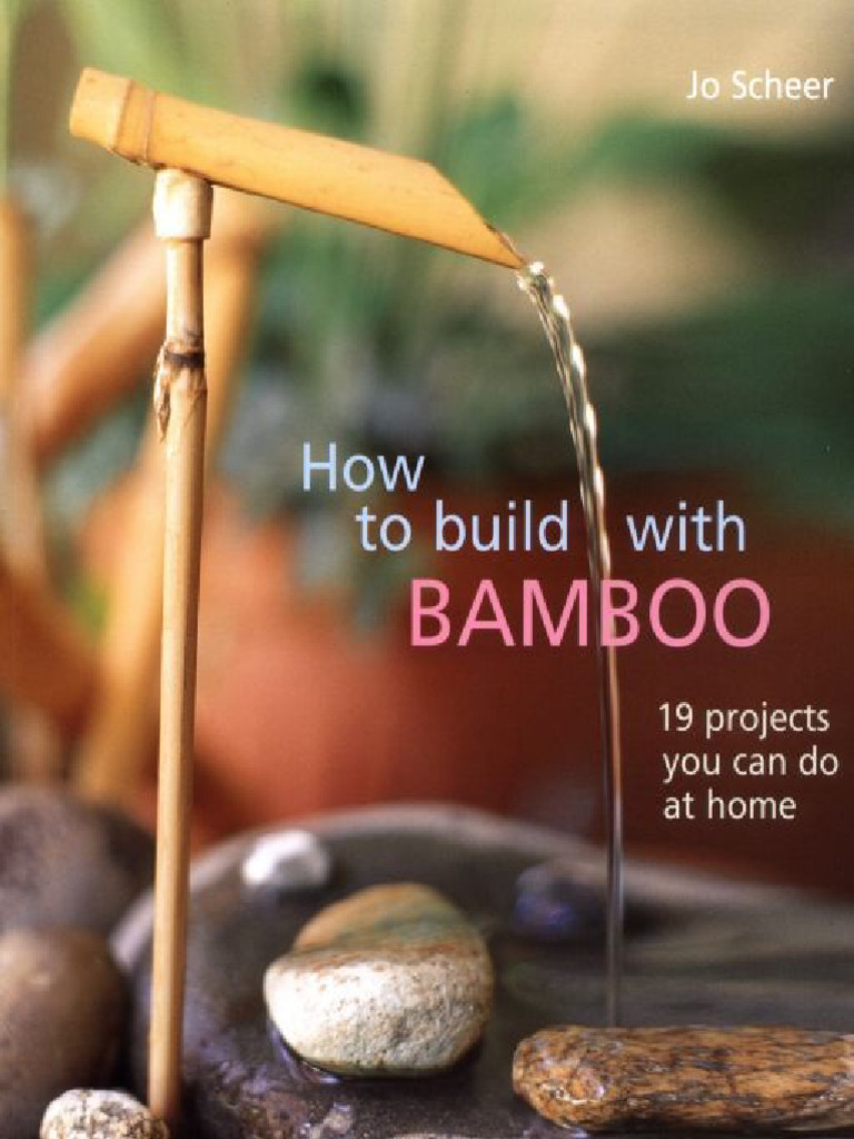 How to Build With Bamboo | PDF | Bamboo | Drill