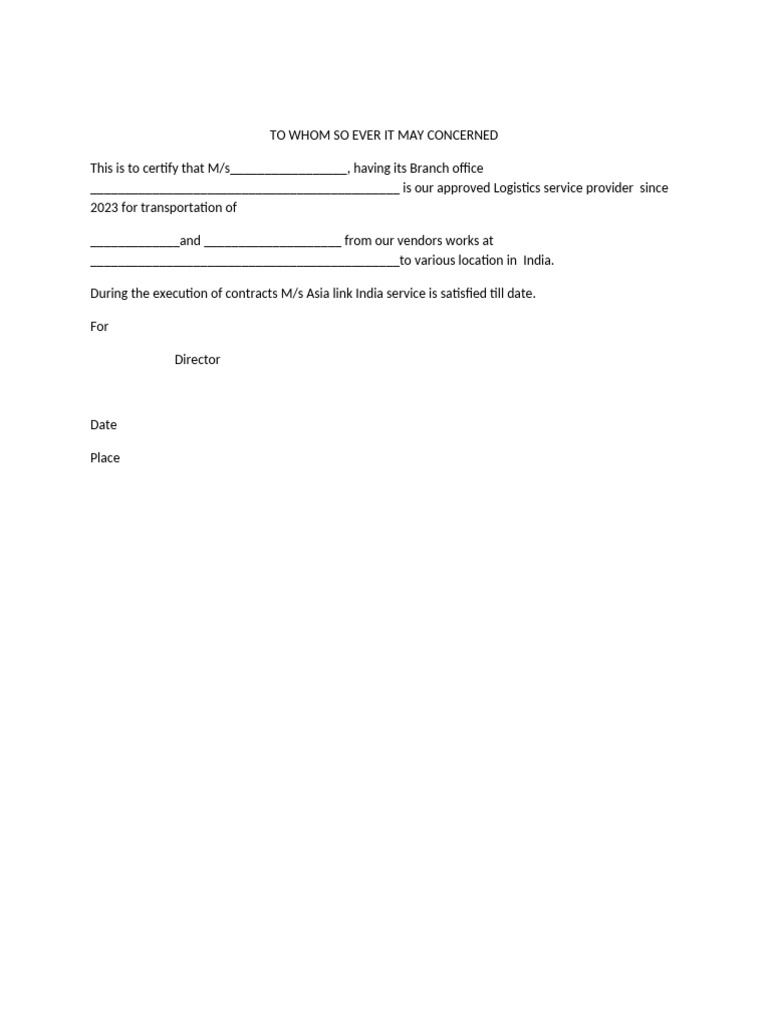 Performance Certificate | PDF