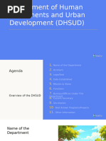 DHSUD: Mandate and Functions Overview | PDF | Economies | Government