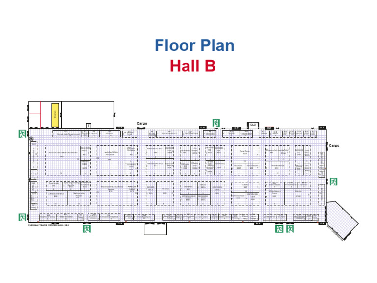 Acmee Floor Plan Hall B Pass 03 As On 27 Feb 2025 | PDF