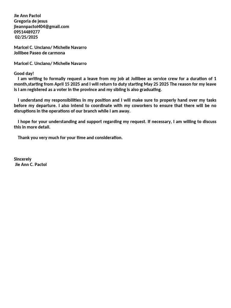 Jie Ann Pactol | PDF