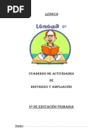 Ejercicios de Lengua 4.º Primaria | PDF | Sustantivo | Idiomas