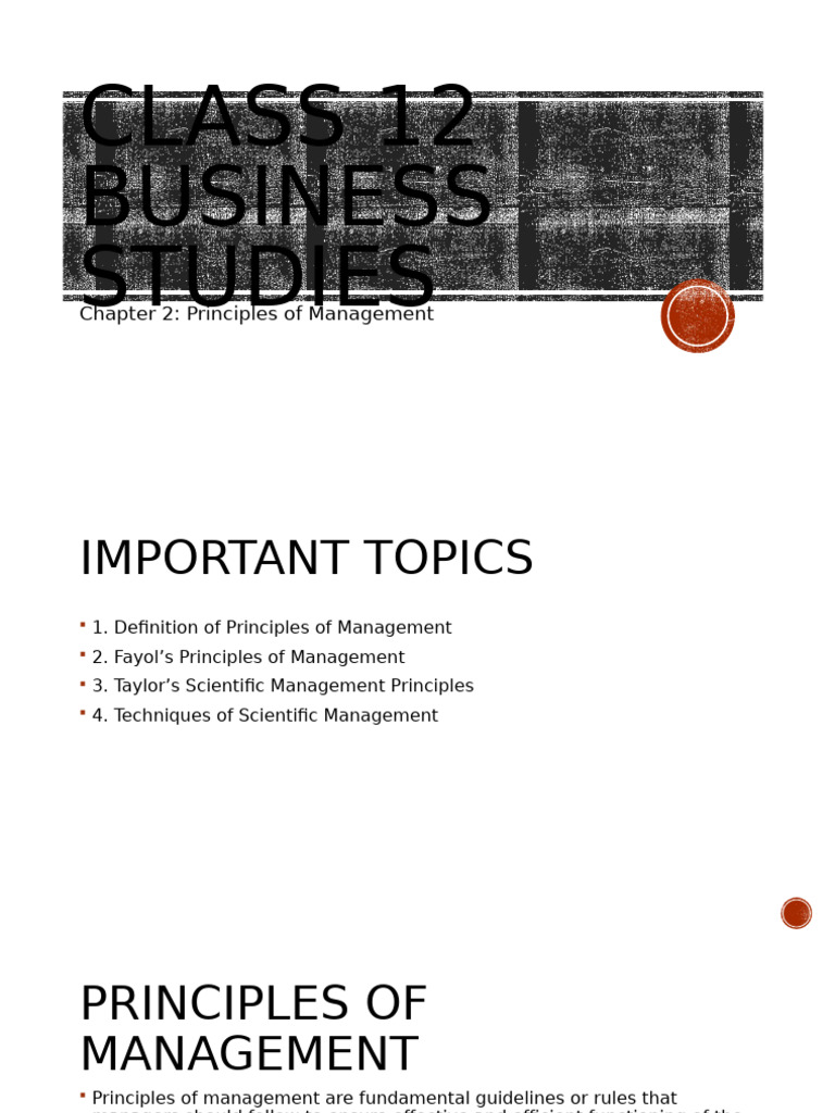 Class 12 BST CHAPTER 2 STUDYMANTRA | PDF | Business | Economies