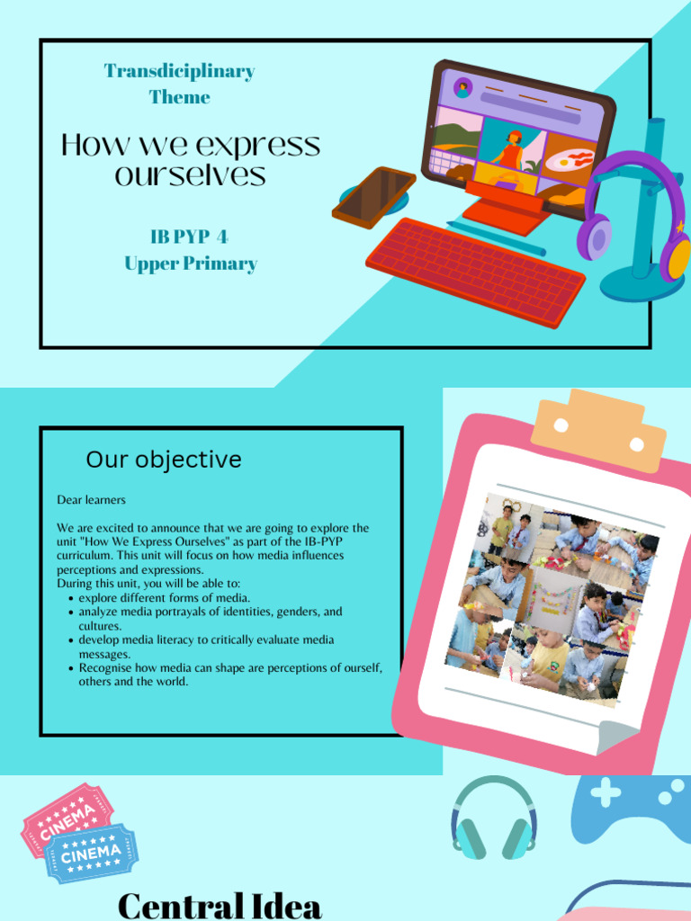 3rd TDT UOI Announcement How We Express Ourselves | PDF | Idea | Learning