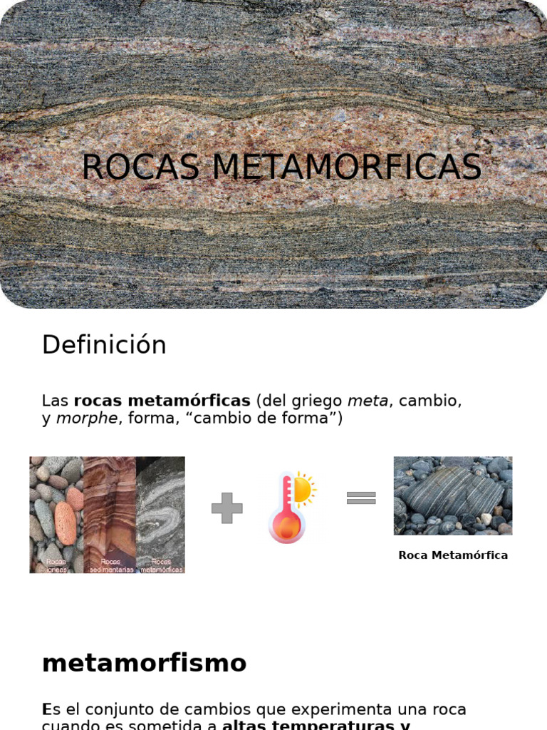 ROCAS METAMORFICAS | PDF