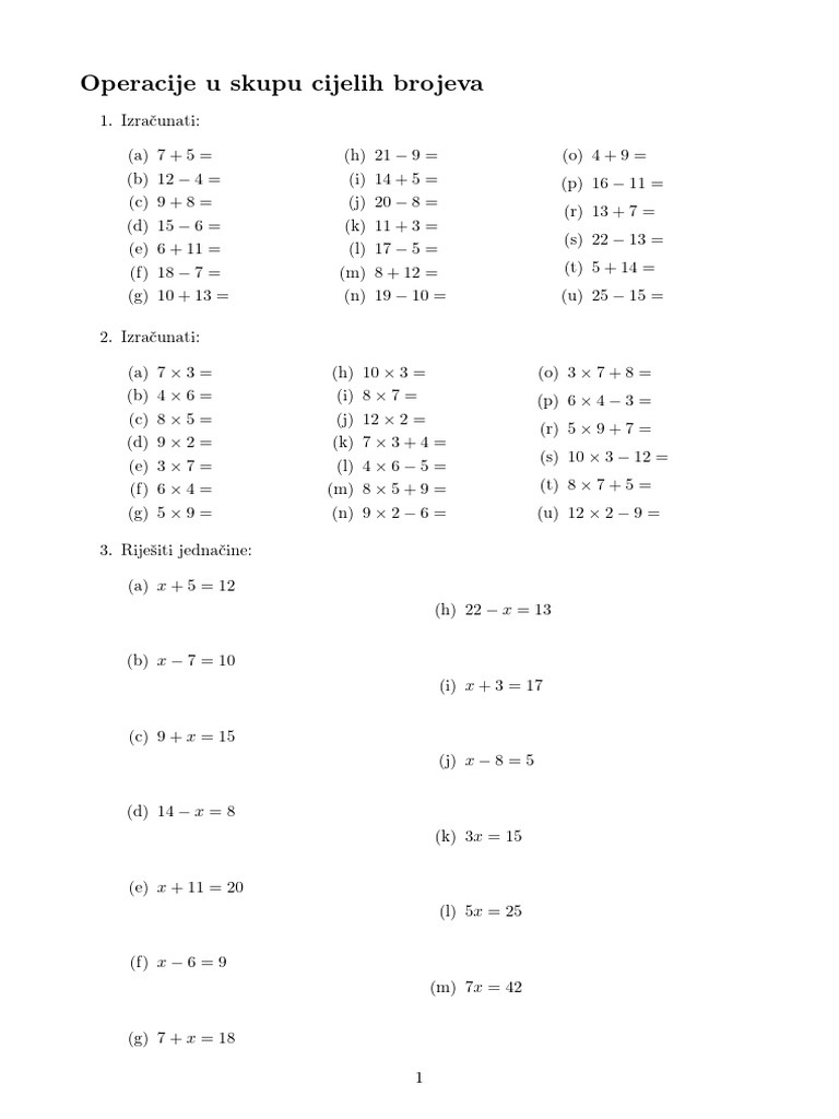 Zadaca - zimski raspust | PDF