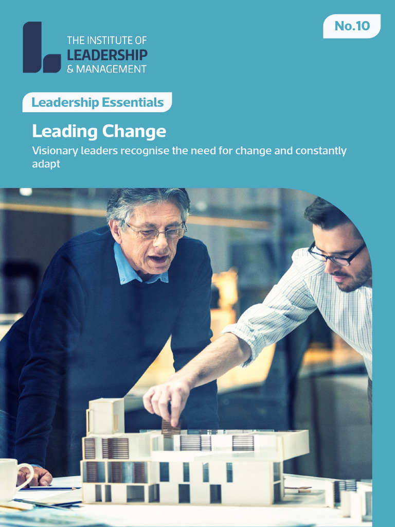Leading Change: Kotter's Framework | PDF | Change Management | Leadership