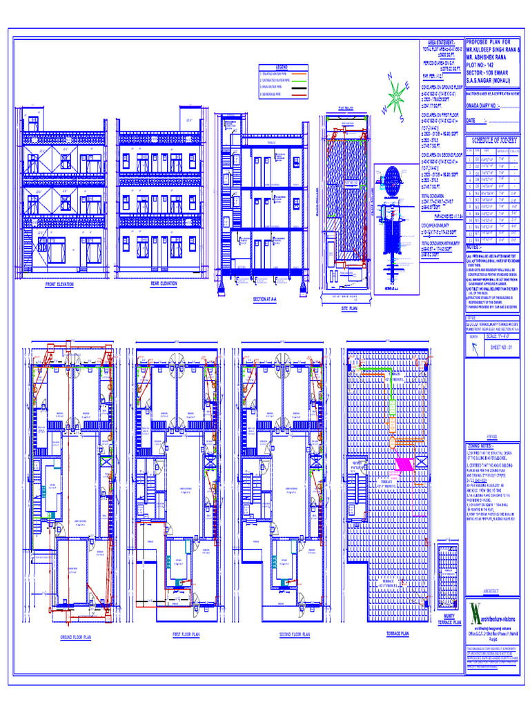 PLOT 142 SEC-109 EMAAR - (SUBMISSION) - Model | PDF
