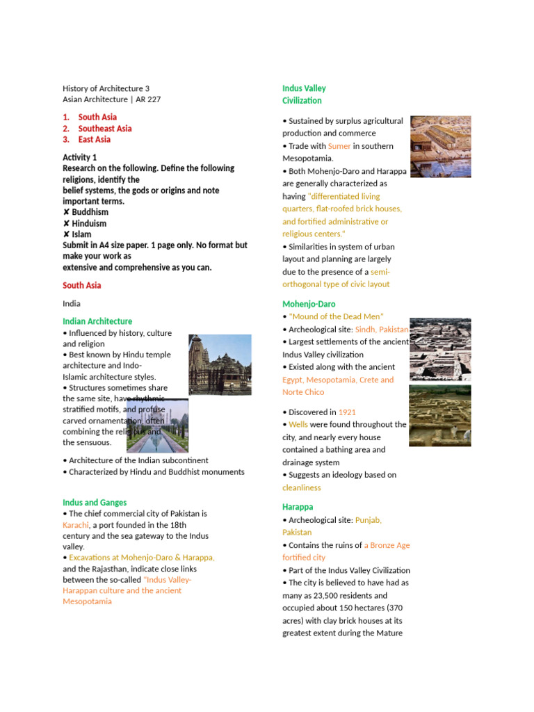 History of Architecture 3 PRNT1 | PDF