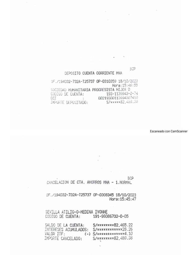 Anexo Letra N | PDF