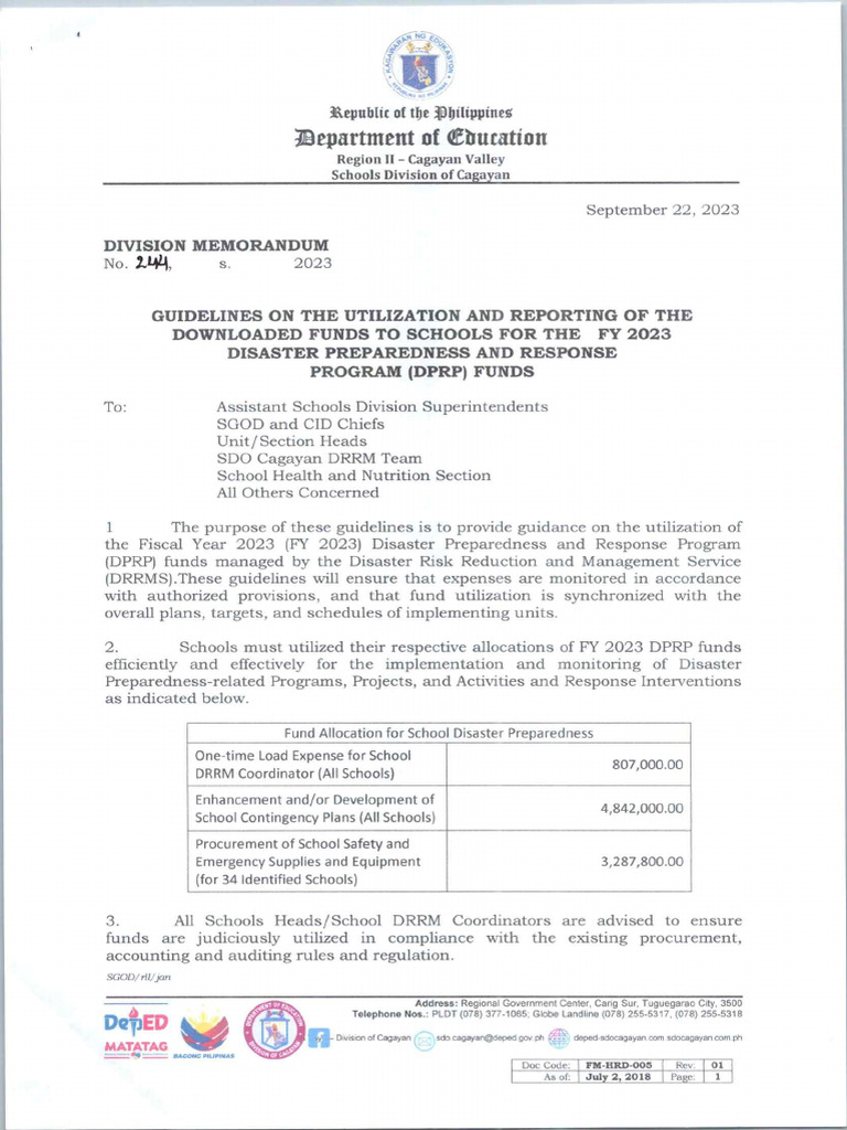 DRRM Fund | PDF