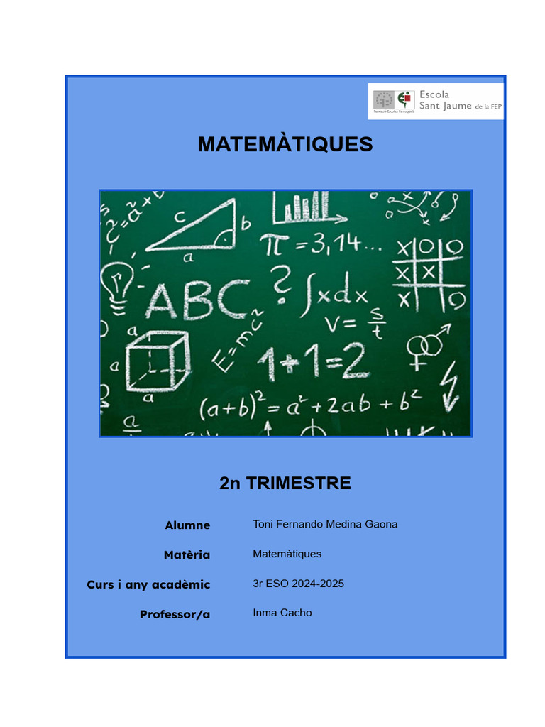 Portada de Mates | PDF