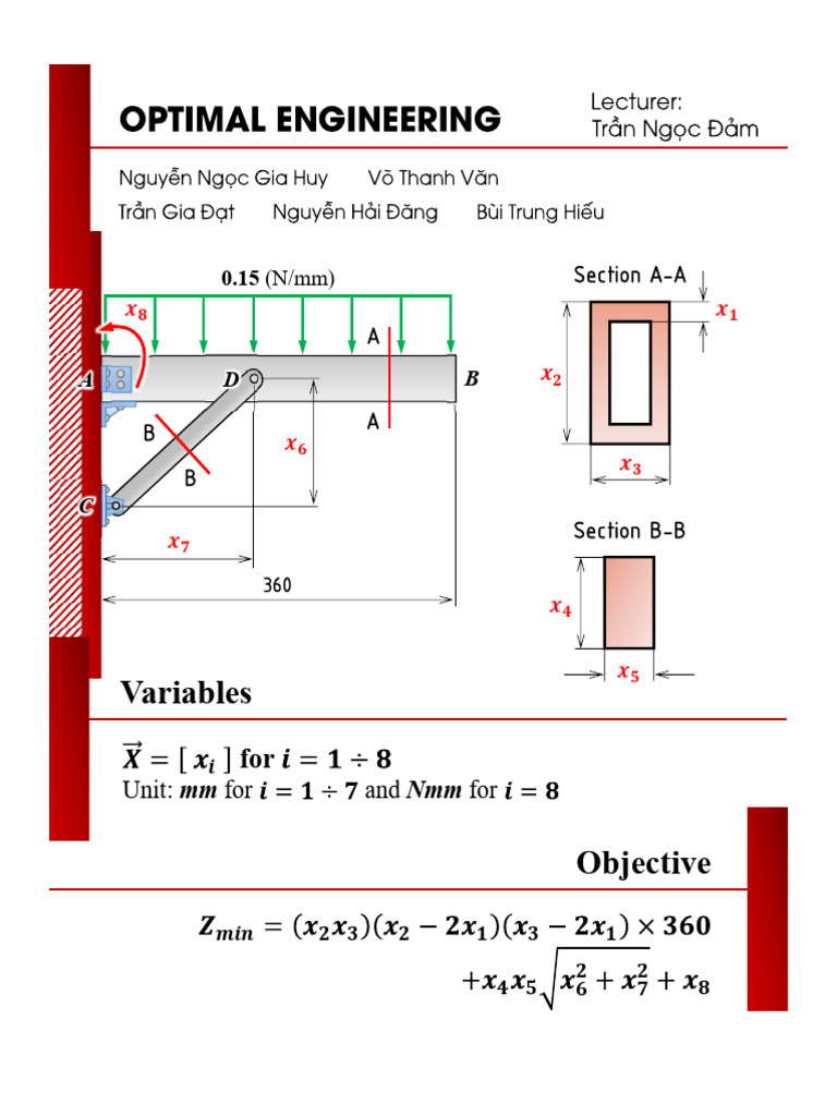 (OPTE322925) MATLAB - Design - Objective | PDF | Strength Of Materials ...