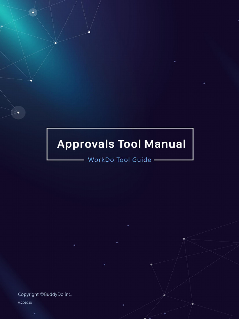 WorkDo 01 Approvals Manual | PDF | Human Resources | Software
