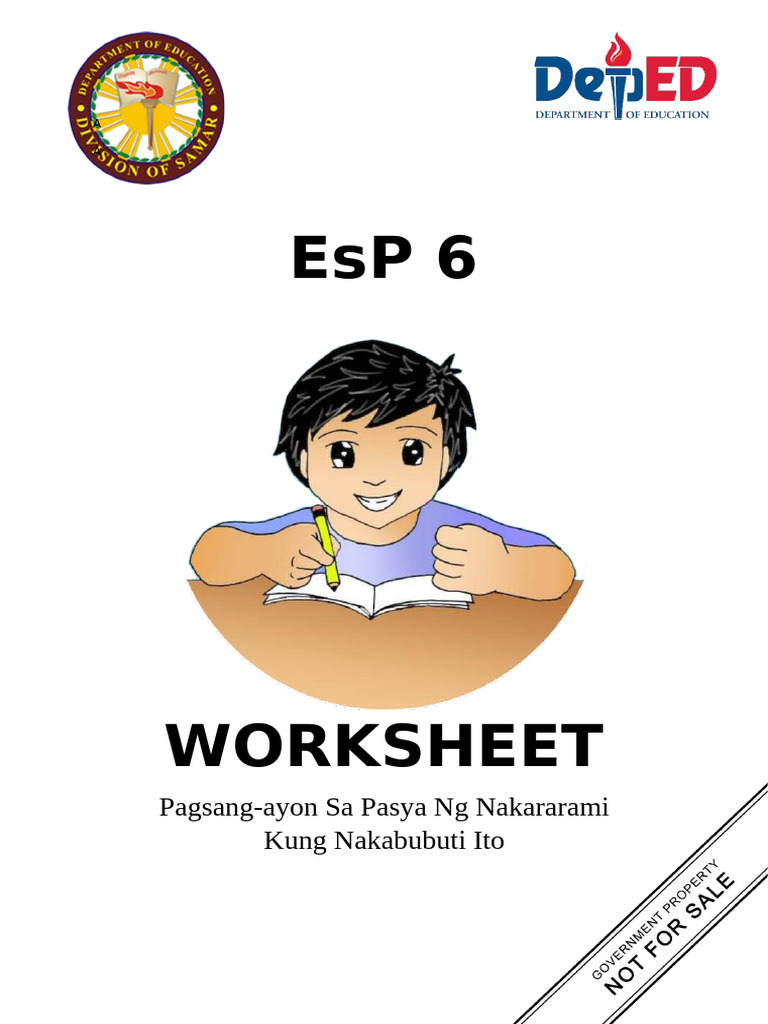 Esp6 Quarter 1 Week 2 Final Pdf