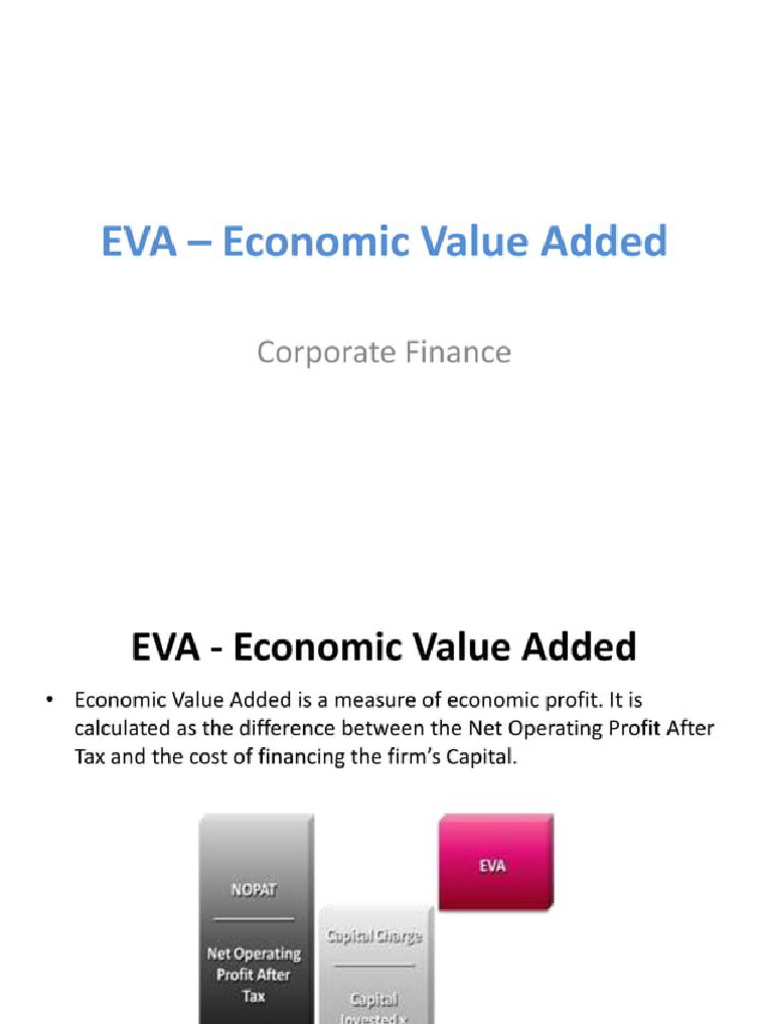 Economic Value Added | PDF