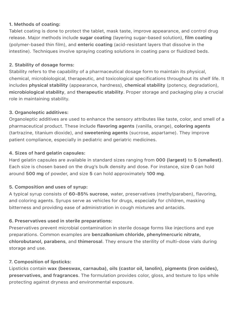 Methods of Coating | PDF | Tablet (Pharmacy) | Pharmaceutical Formulation