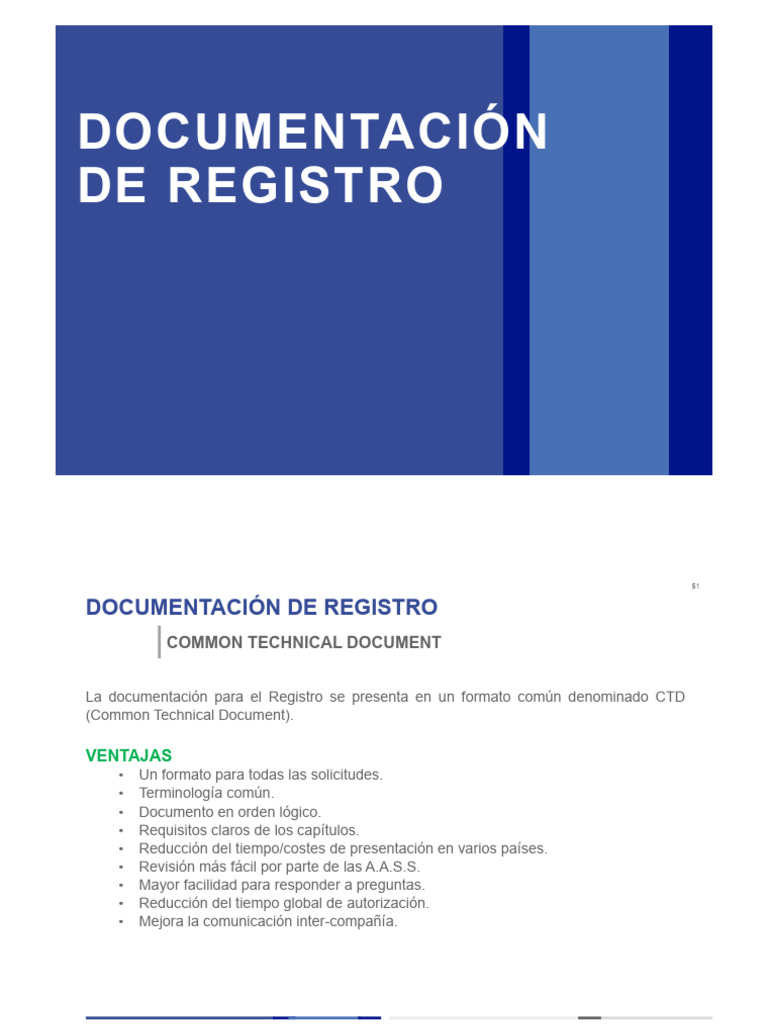 Guía del CTD para Registro de Medicamentos | PDF | Farmacocinética ...