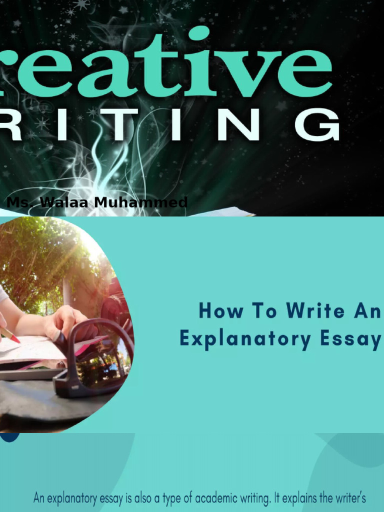 Explanatory Essay Grade 6 | PDF
