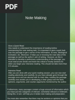 Note Making Class 11, Note Making Format, Examples and Sample | PDF | Artificial Intelligence ...