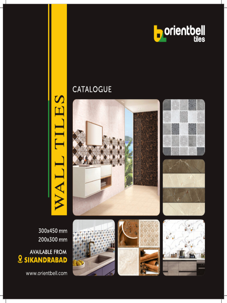 SKD 300x450 200x300 MM Wall Tiles Catalogue 2024 1 | PDF | Marble