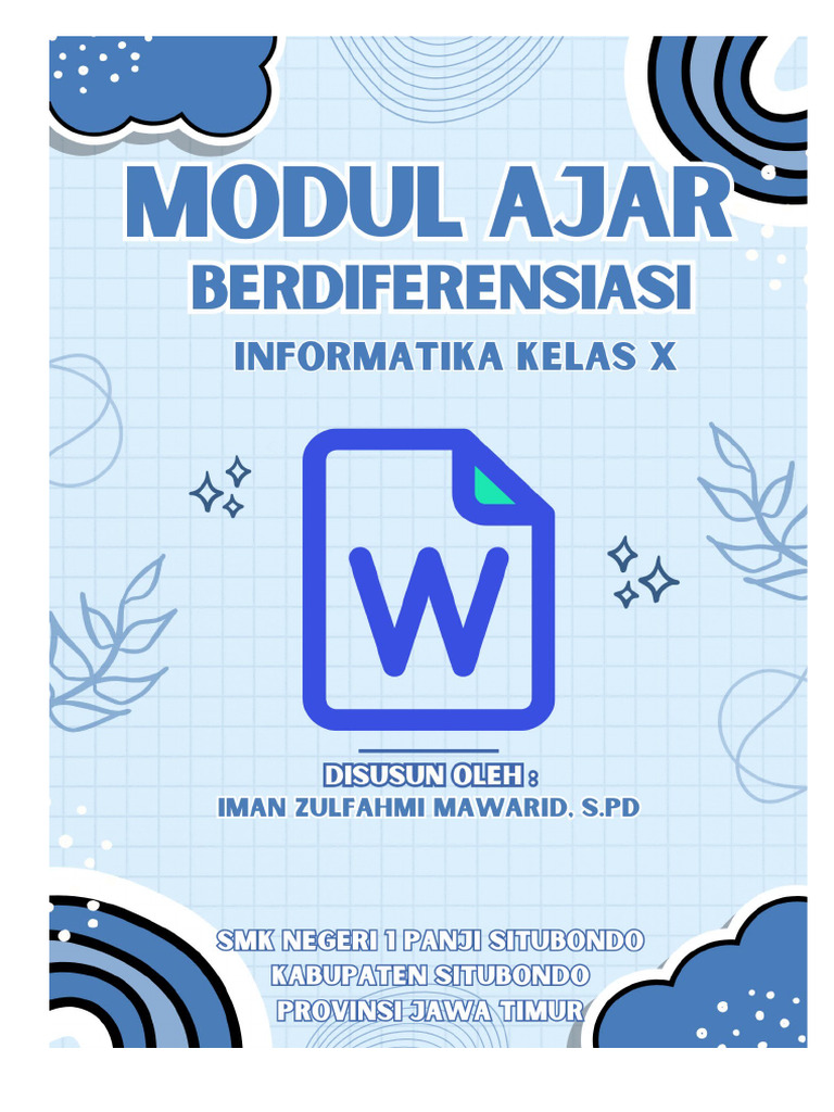Modul Ajar Microsoft Word untuk SMK | PDF