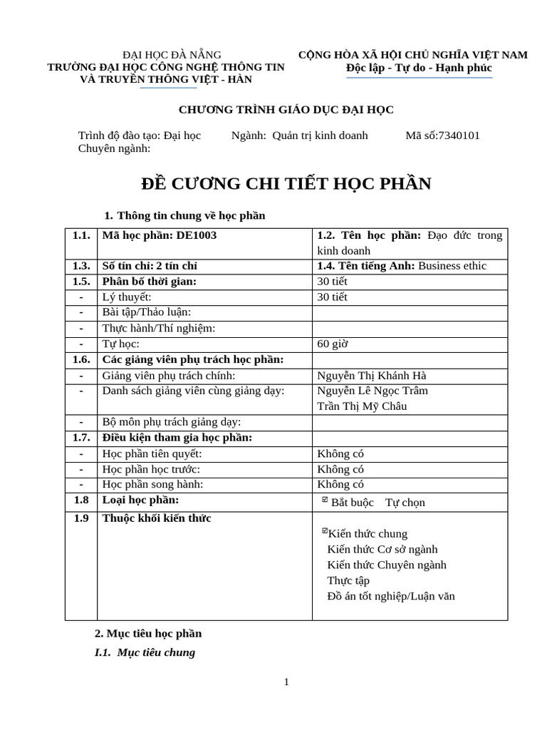 DCCT-Dao duc trong KD 2024_2025_K22 | PDF