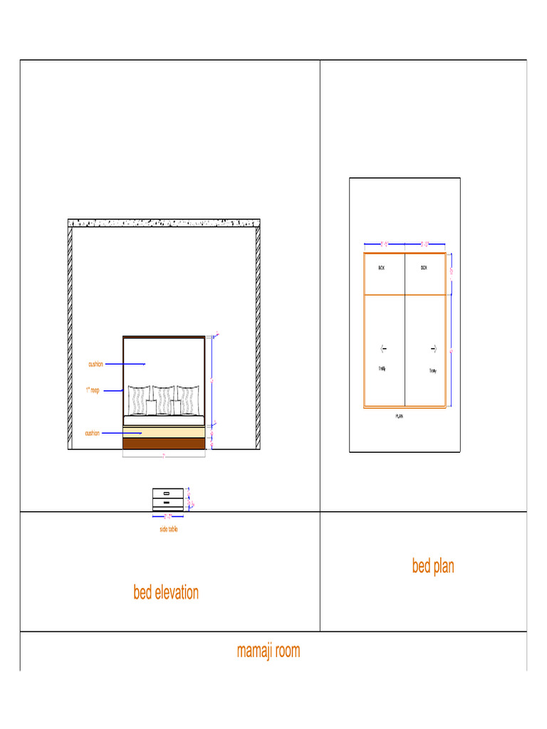Room Layout and Furniture Plan | PDF