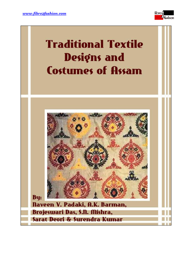 Traditional Textile Designs of Assam | PDF | Weaving | Loom